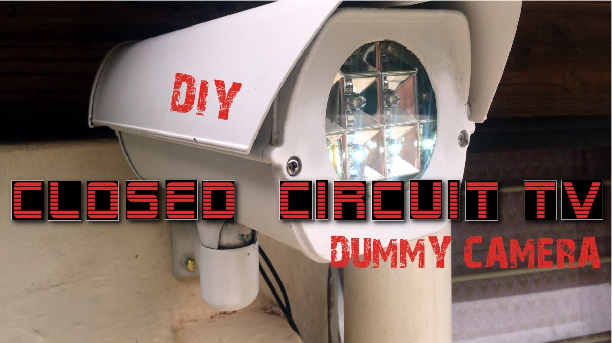 How to install a DUMMY CCTV CAMERA – BKI