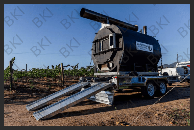 New mobile biochar retort south africa – BKI