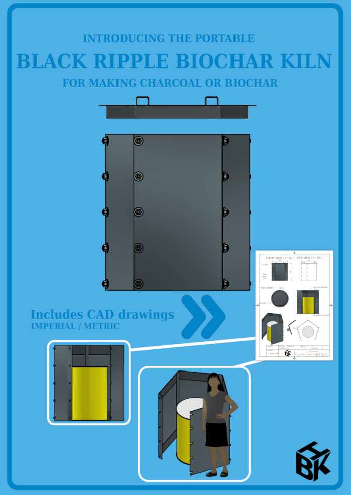 Introducing a new low-cost portable biochar kiln – BKI
