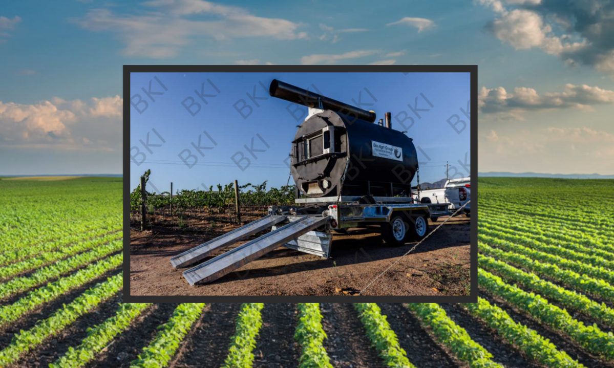 New mobile biochar retort south africa – BKI